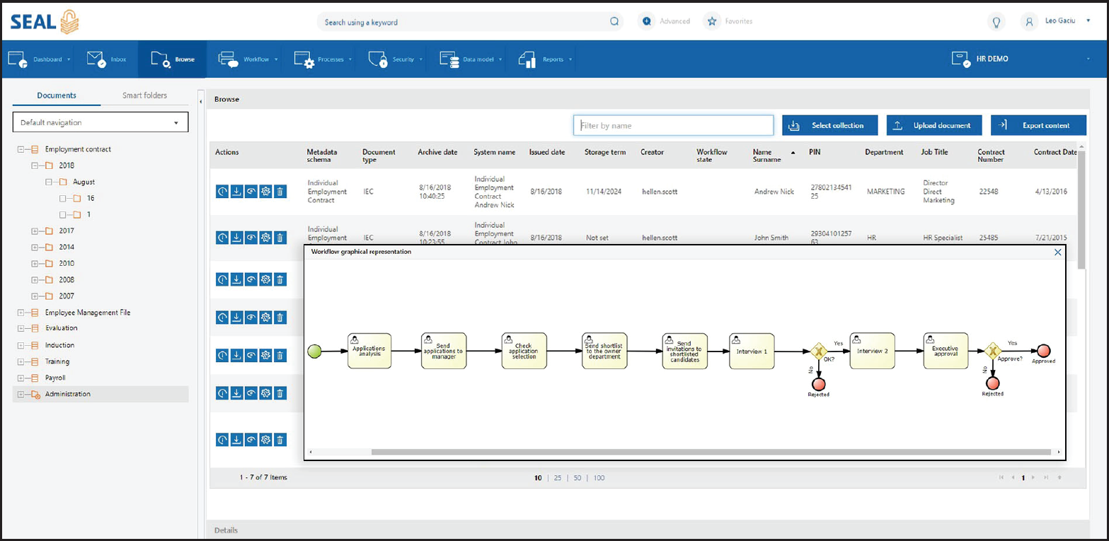 SEAL for HR Document Management and Automation » Seal